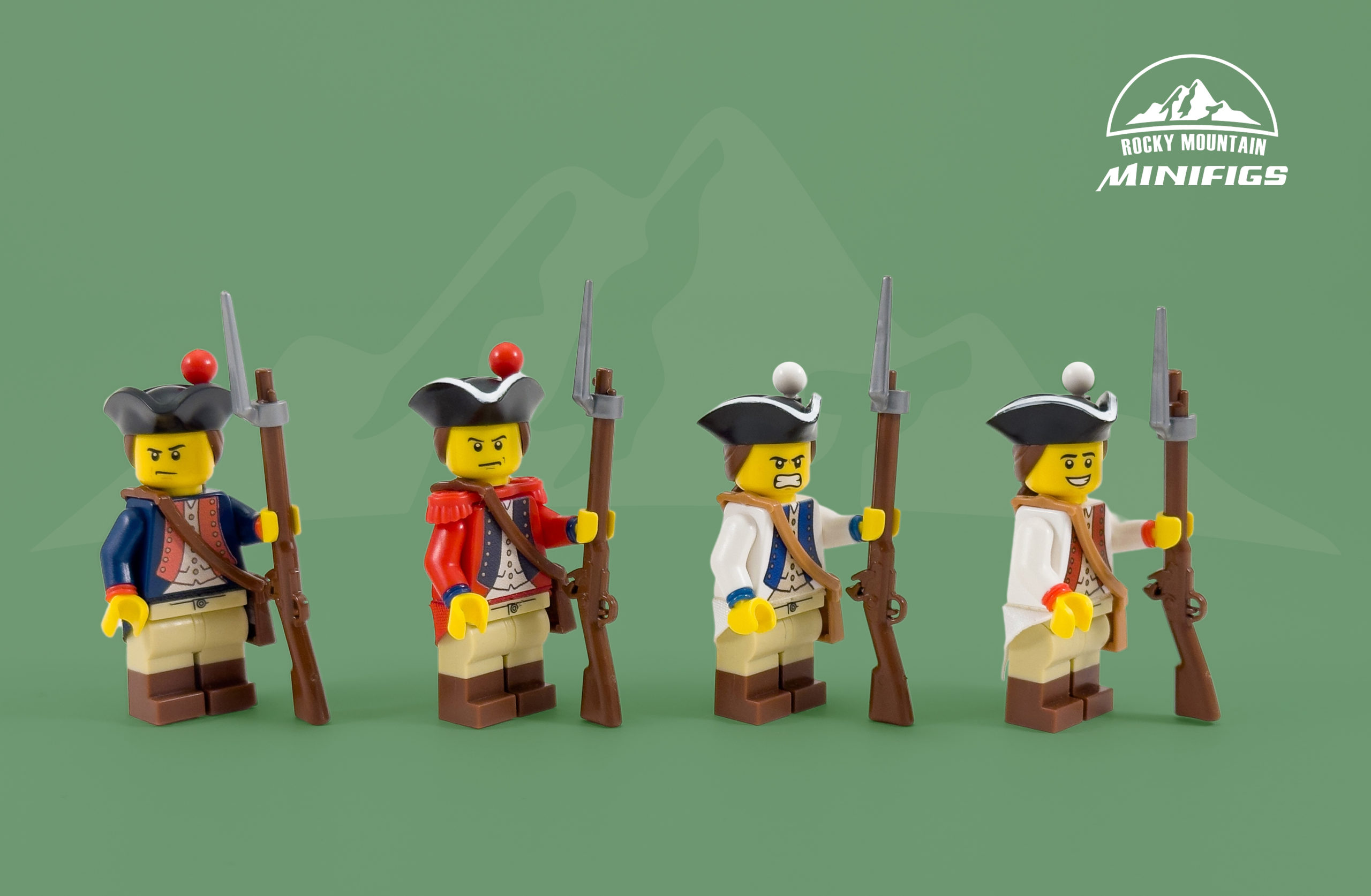 Lego American Revolutionary Soldiers